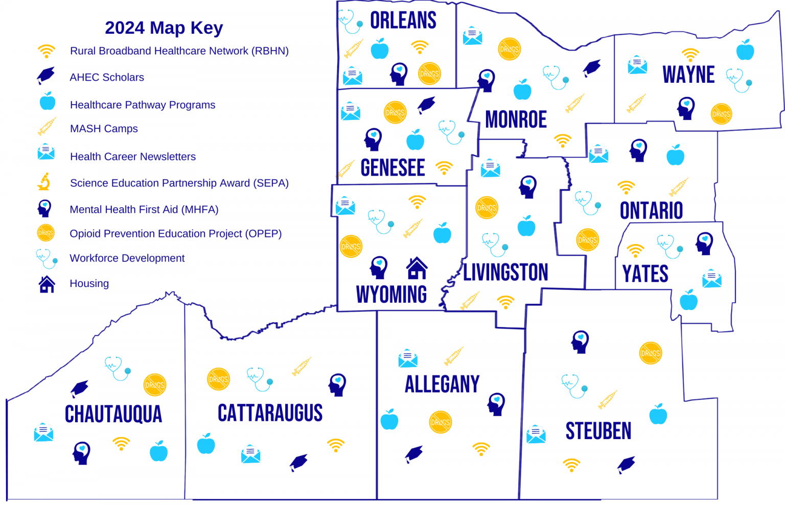 About Western New York Rural Area Health Education Center - WNY R-AHEC